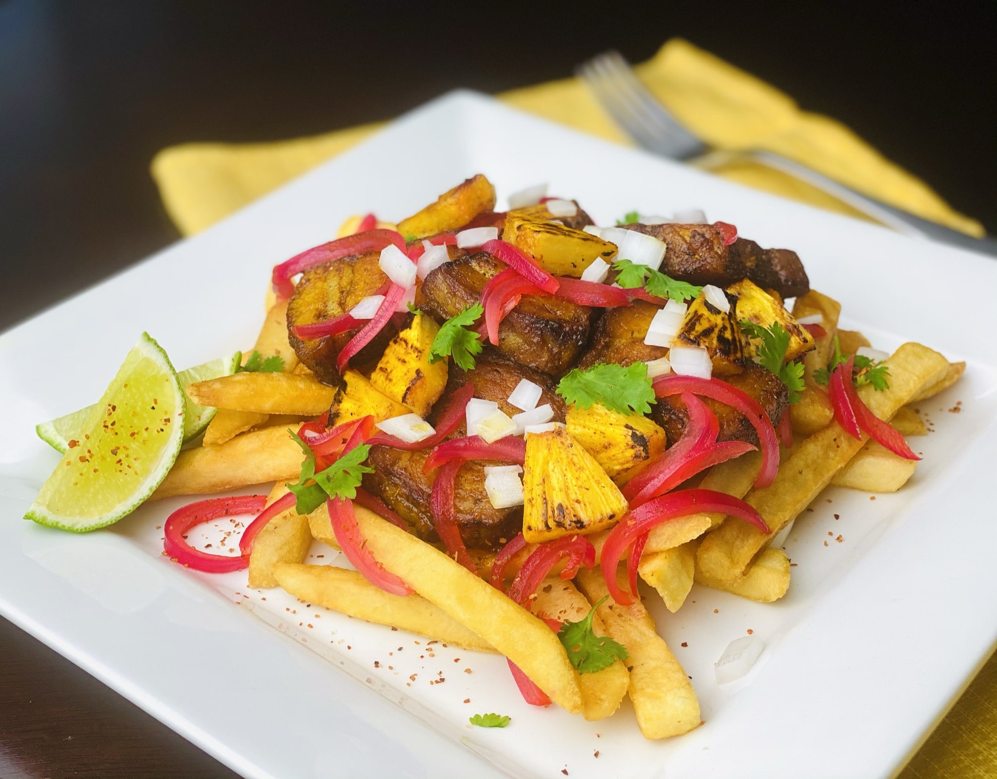Al Pastor Loaded Fries | Al Pastor Recipe | Loaded Fries Recipe
